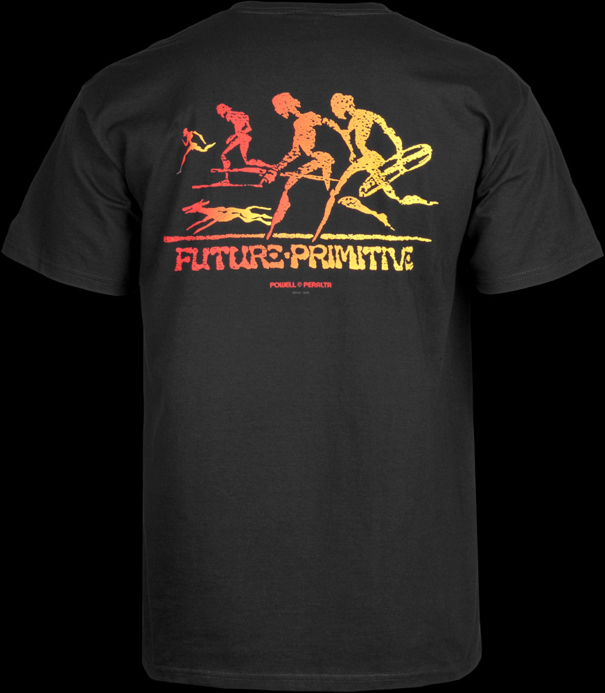 Powell Peralta Future Primitive SE T-shirt - Black Photo #1 - Photo ...