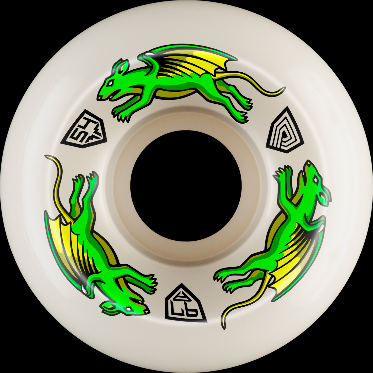 Powell Peralta Dragon Formula Nano Rats Skateboard Wheels 54mm x 39mm ...