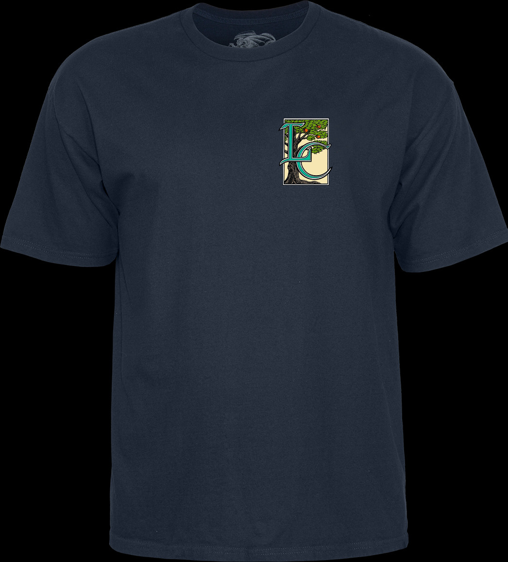 Powell Peralta Lance Conklin Face T-Shirt Navy Photo #3 - Photo Gallery ...