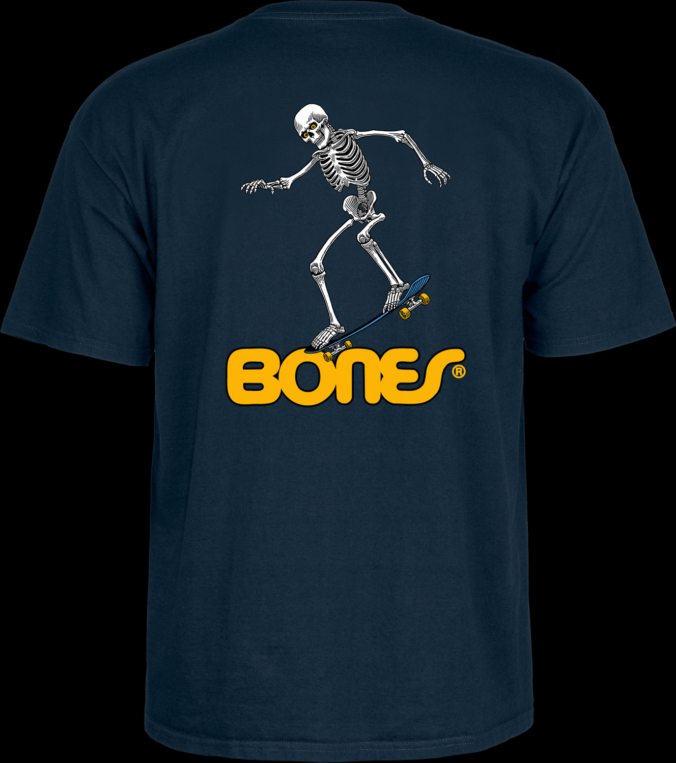 Powell Peralta Sk8board Skeleton '3' T-Shirt Navy Photo #2 - Photo ...