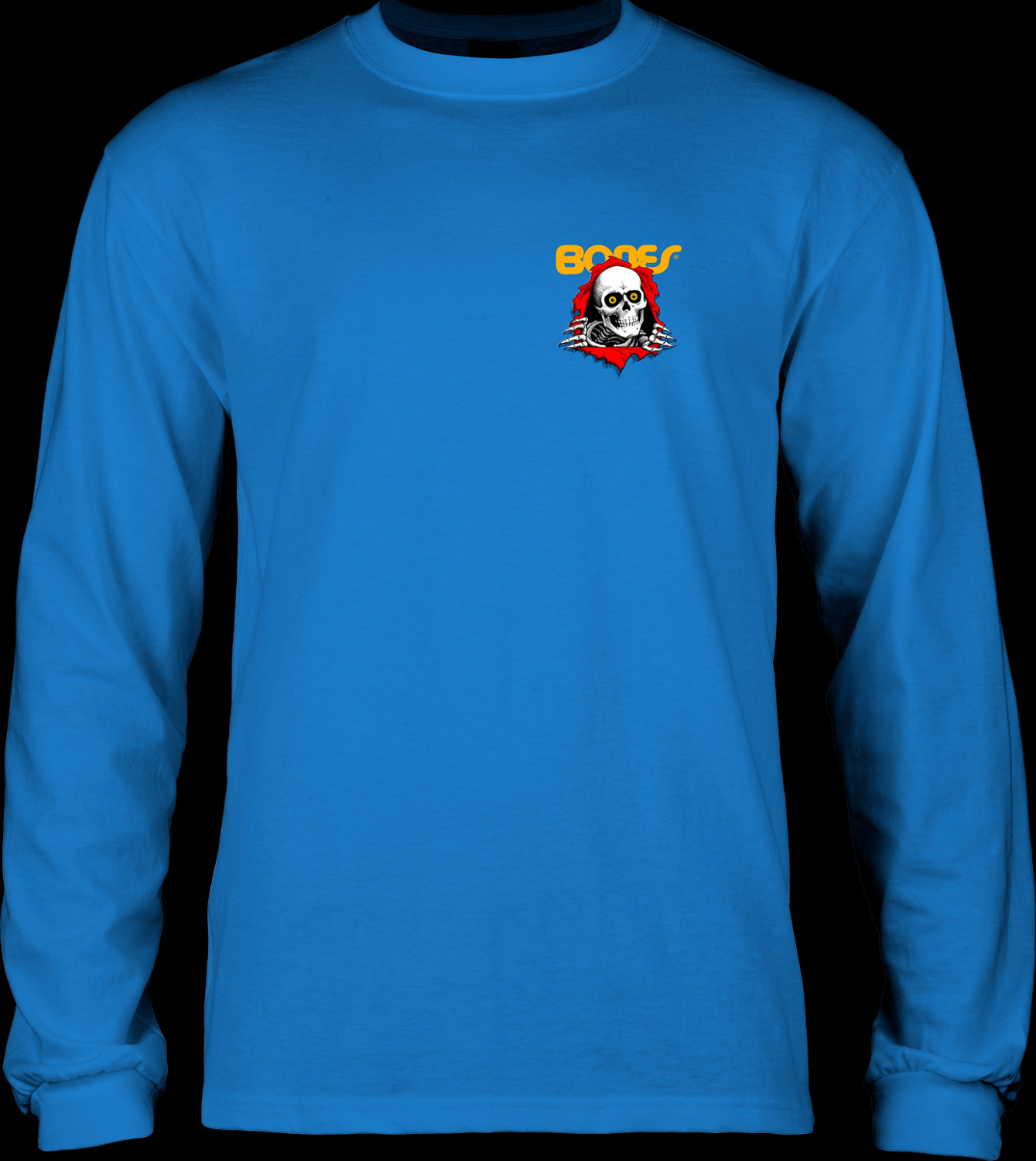 Powell Peralta Ripper L/S T-shirt - Royal Blue Photo #1 - Photo Gallery ...