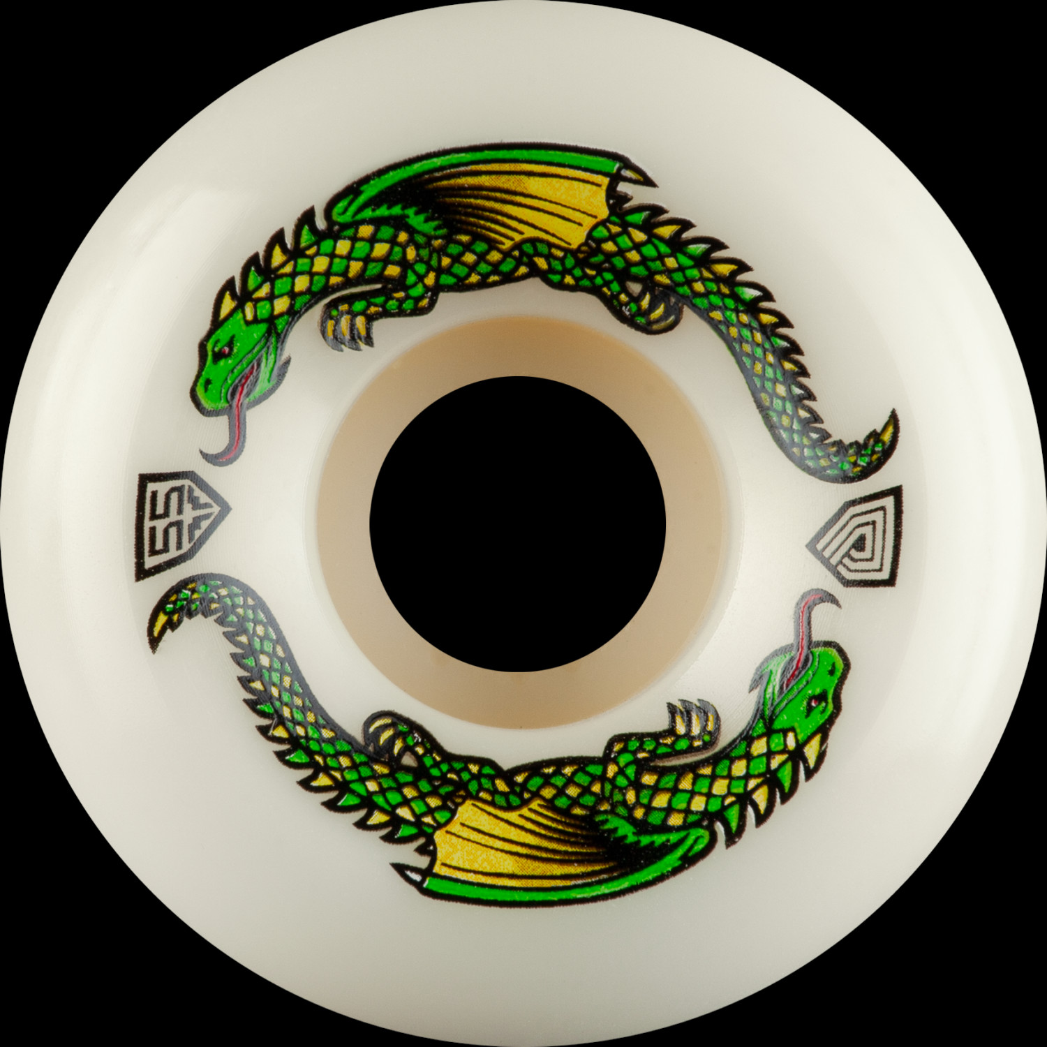 Powell Peralta Dragon Formula Skateboard Wheels 55mm x 35mm 93A 4pk ...