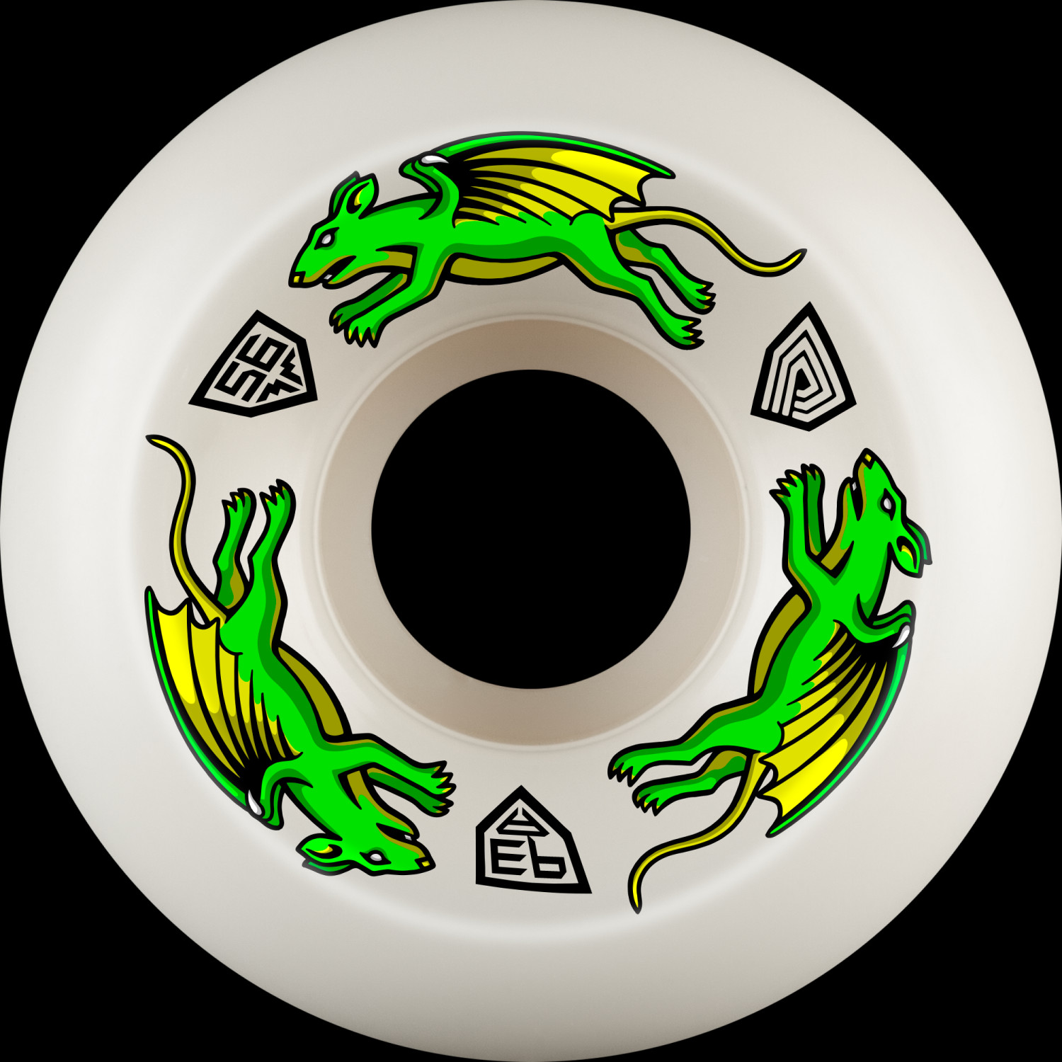 Powell Peralta Dragon Formula Nano Rats Skateboard Wheels 56mm x 36mm ...