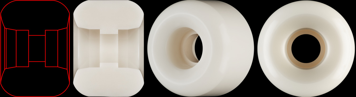 Powell Peralta Dragon Formula Skateboard Wheels 56mm x 40mm 88A 4pk ...