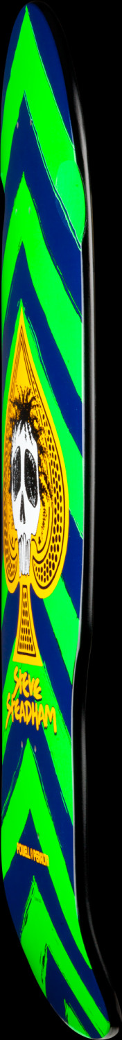 Powell Peralta Steadham Skull and Spade Skateboard Deck Green/Navy - 10 ...