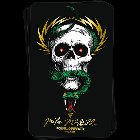 Powell Peralta Mike McGill McTwist 40th Ann. Sticker 10pk - Powell-Peralta®