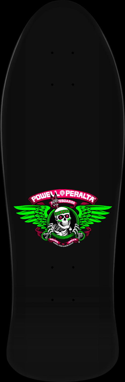 Powell Peralta Steve Saiz Totem Reissue Skateboard Deck Blacklight- 10 x 30.810 Photo #1 - Photo ...