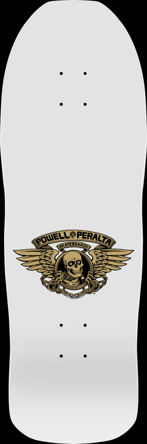 Powell Peralta Mike Vallely Bug Reissue Skateboard Deck White - 10 x 30.25 Photo #2 - Photo ...