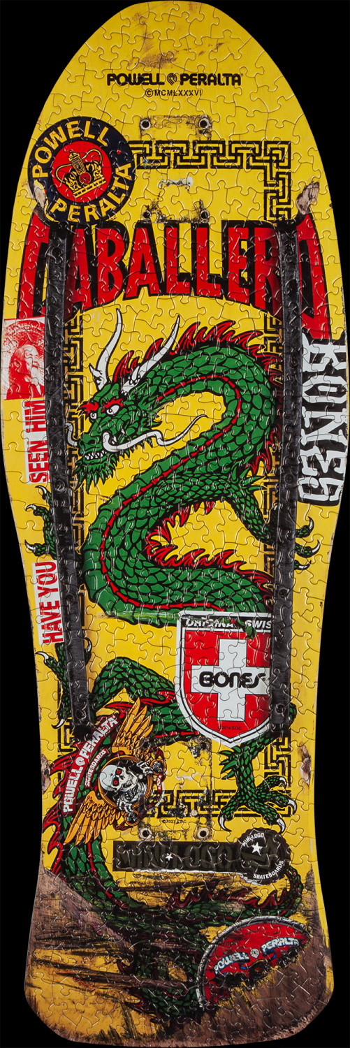 Powell Peralta Puzzle Cab Chinese Dragon Yellow Photo #3 - Photo Gallery - Powell-Peralta®