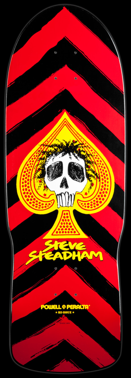 Powell Peralta Steadham Spade Skateboard Deck Red - 10 x 30.125 Photo ...