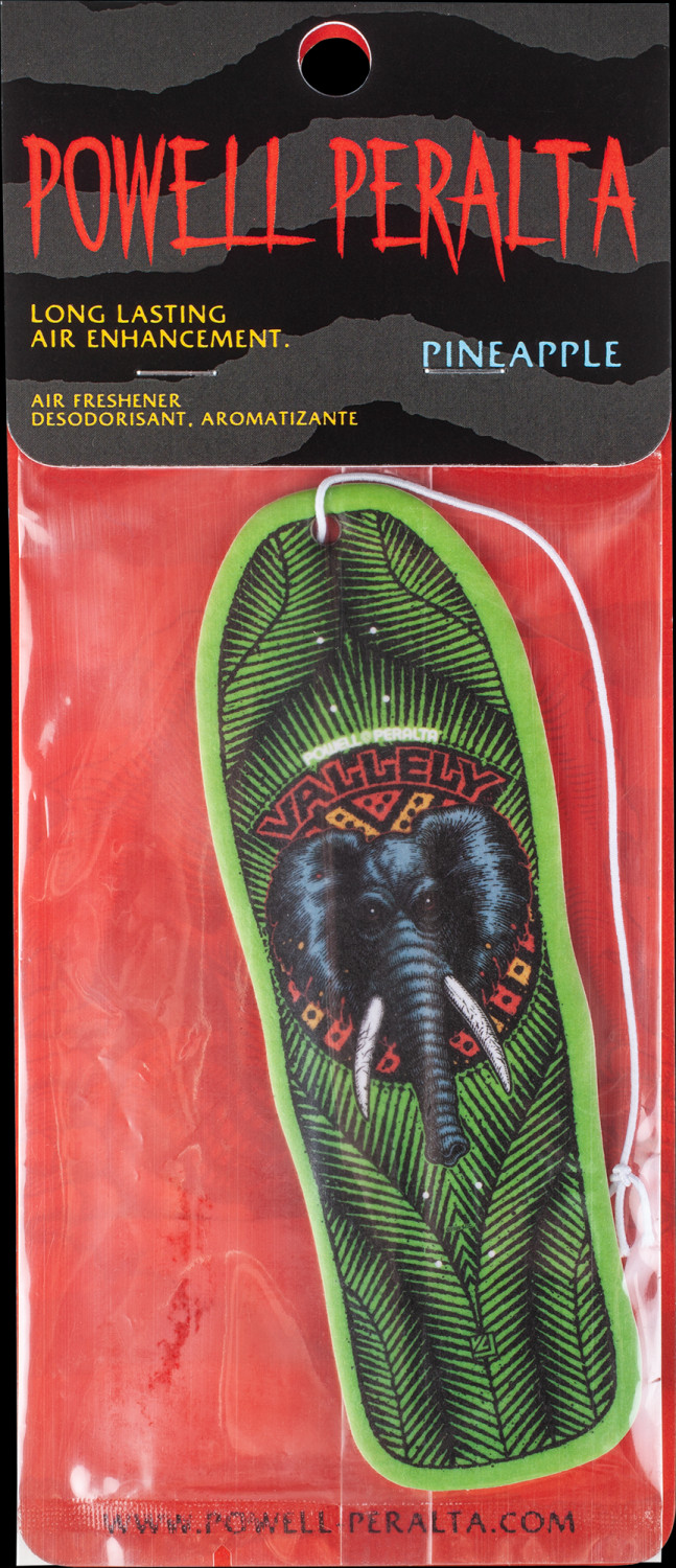 Powell Peralta Mike Vallely Elephant Air Freshener - Pineapple Scent ...