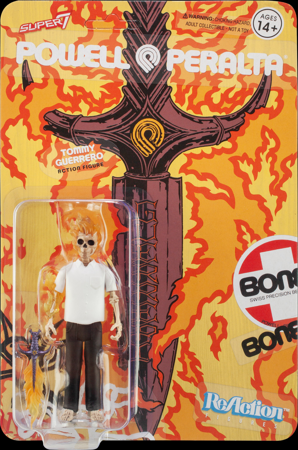 Powell Peralta Super 7 Collabo Action Figure Tommy Guerrero Wave 3 ... Powell Peralta Super 7 Collabo Action Figure Tommy Guerrero Wave 3 ...